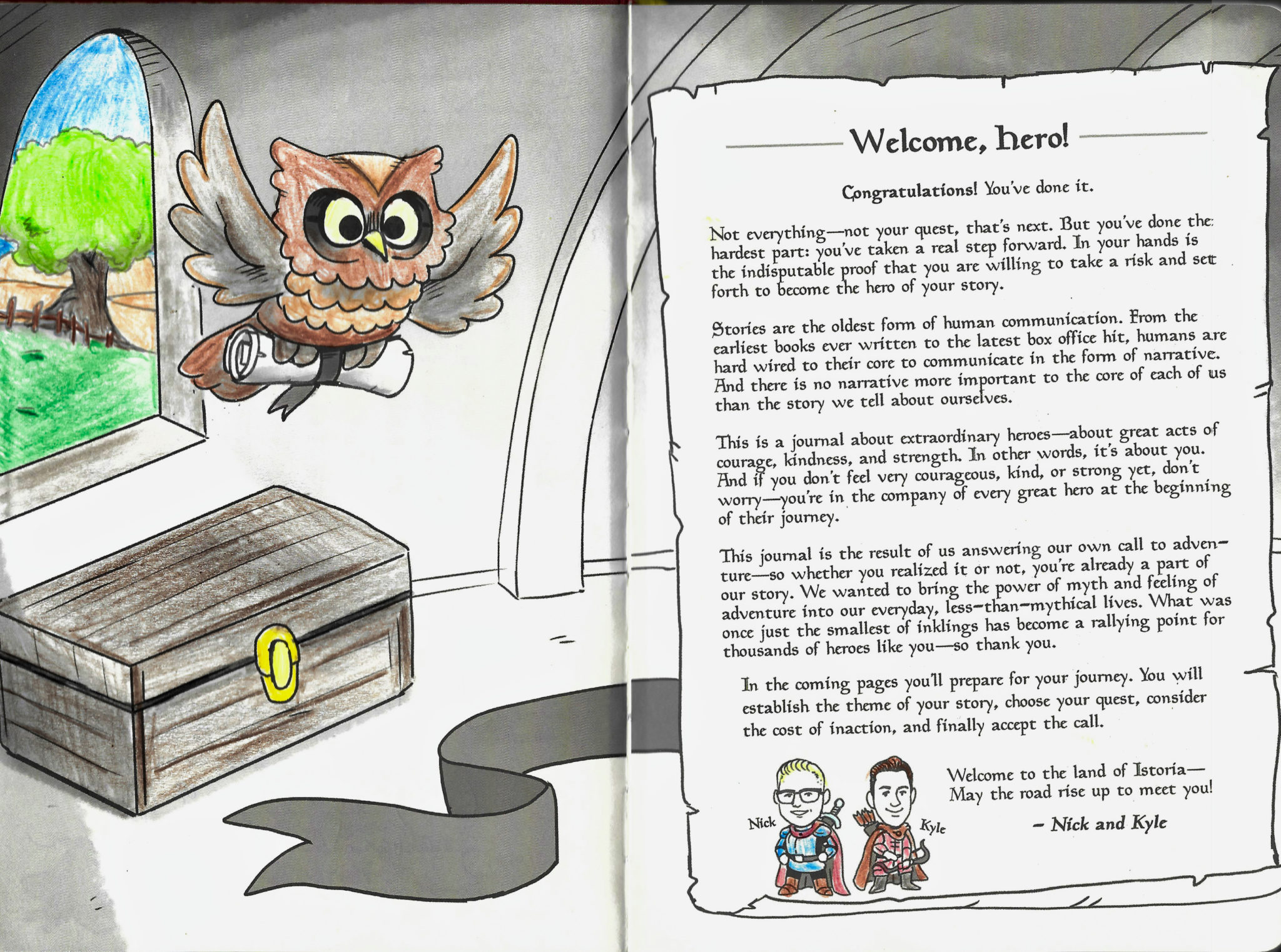 How to use The Hero's Journal when writing a novel